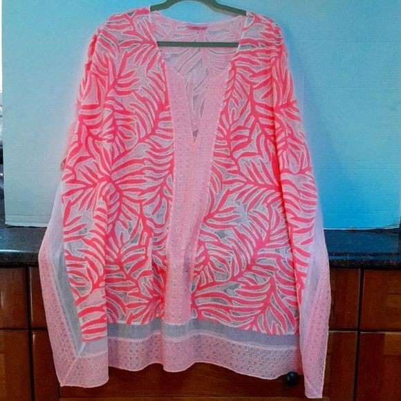 Lilly Pulitzer | Swim | Lilly Pulitzer Maxicaftan Dashikion Size Fits ...